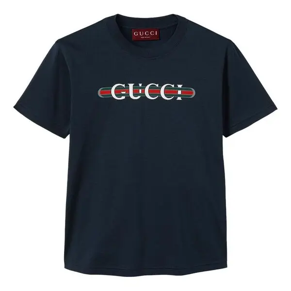 Gucci Printed T-shirt - Navy