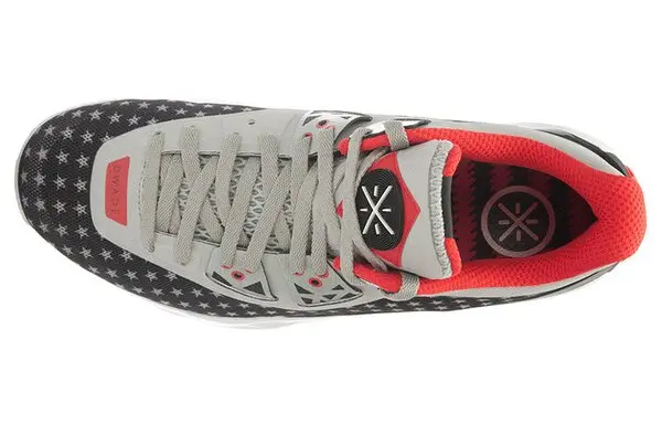 LI-NING Way Of Wade 4 'veterans Day' Abak033-15 Sneakers - Black/cold Grey/red