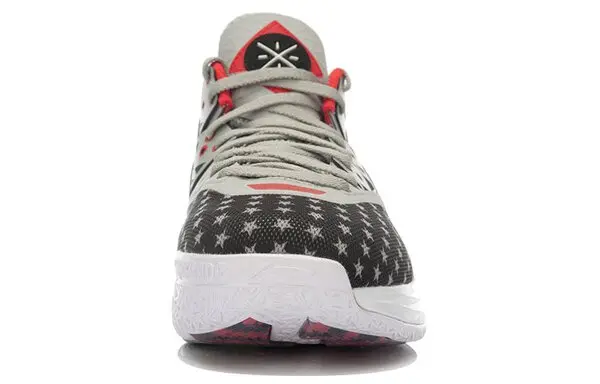 LI-NING Way Of Wade 4 'veterans Day' Abak033-15 Sneakers - Black/cold Grey/red