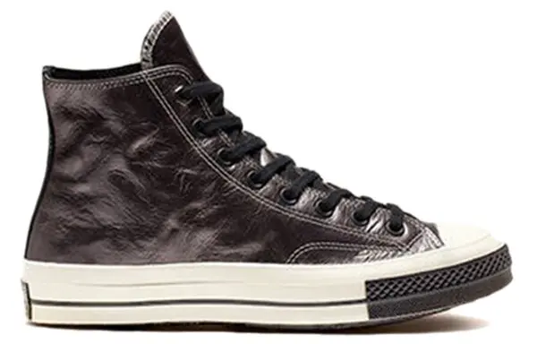 CONVERSE Chuck 1970s Flight School Leather High Top Sneakers - Black