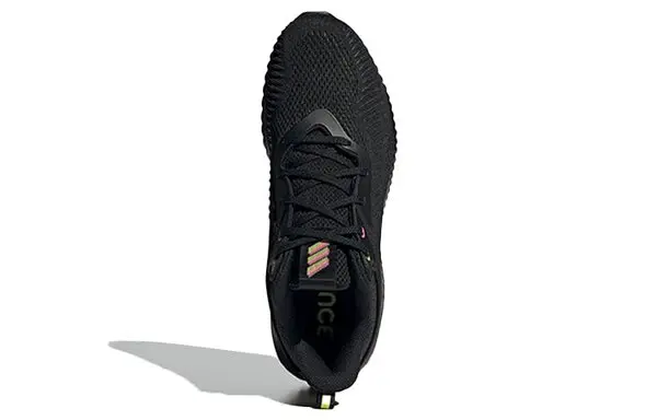 Adidas Alphabounce Ek Low Top Sneakers - Black