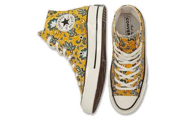 CONVERSE Chuck 70 Hi Paisley - Yellow