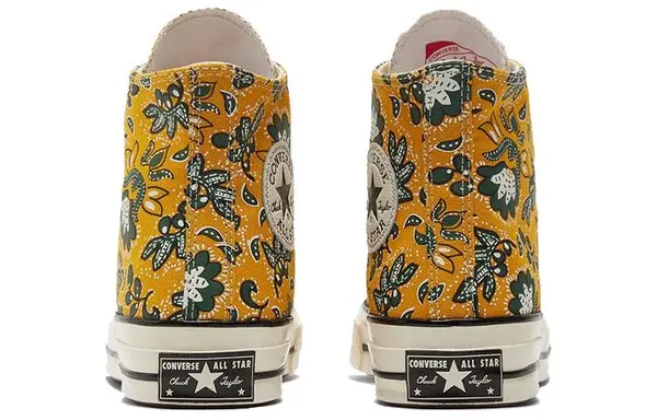 CONVERSE Chuck 70 Hi Paisley - Yellow