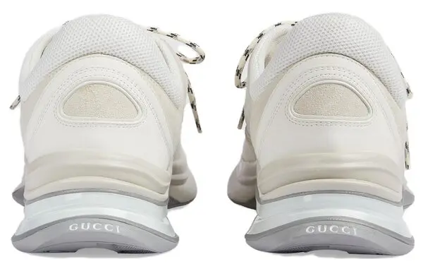 Gucci Run Sneaker Suede - White