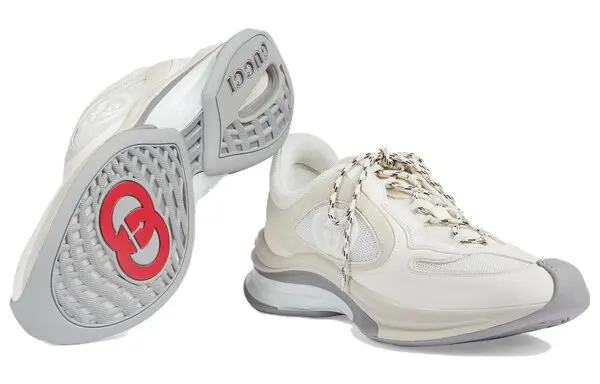 Gucci Run Sneaker Suede - White