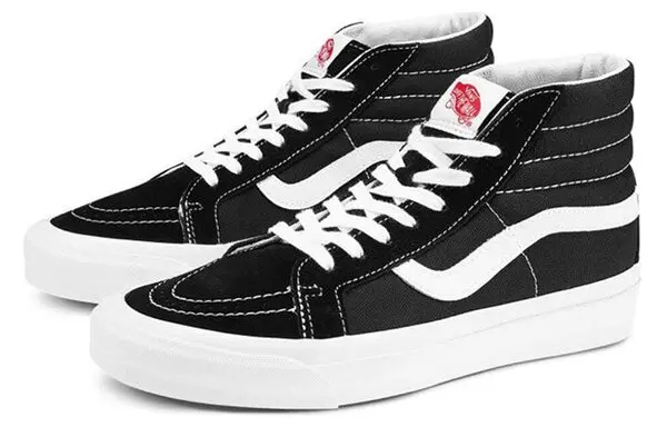 VANS Og Sk8-hi Lx High-top Sneakers - Black