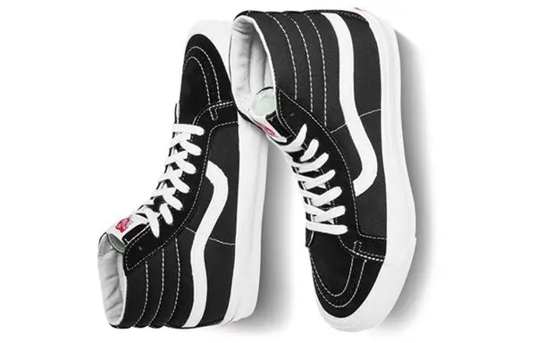 VANS Og Sk8-hi Lx High-top Sneakers - Black