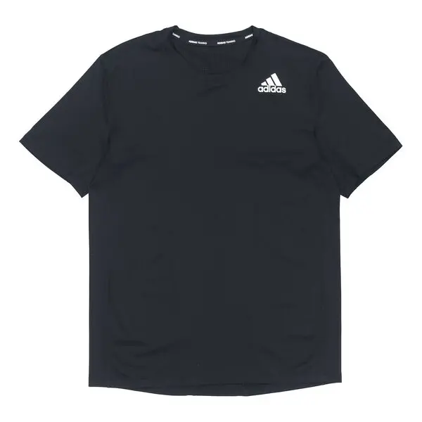 Adidas Short Sleeve Round Neck Sports T-shirt - Black