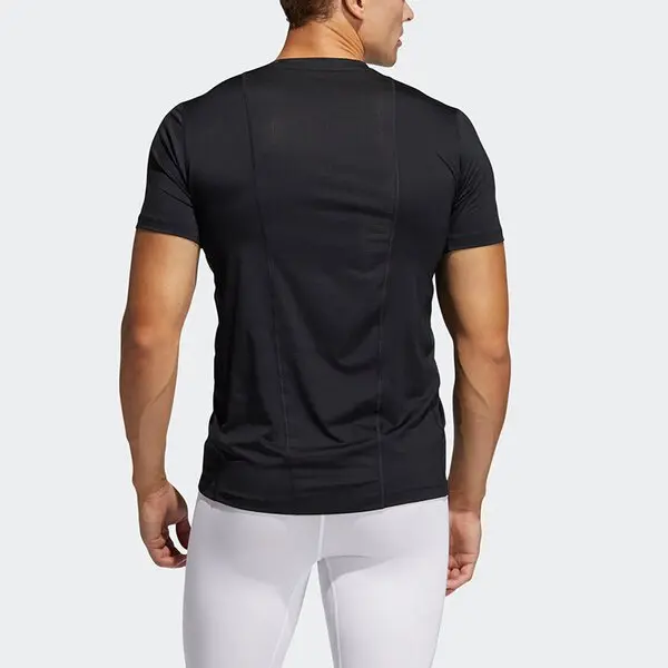 Adidas Short Sleeve Round Neck Sports T-shirt - Black