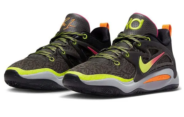Nike Boi-1da X Kd Ep 'producer Pack 86 Bpm' Sneakers - Black/yellow