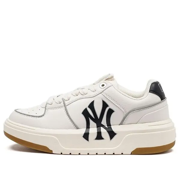 MLB New York Yankees Chunky Classic Sneakers - White/cream/black