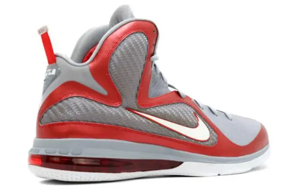 Nike Lebron 'ohio State' Athletic Sneakers - Red/white/wolf Grey