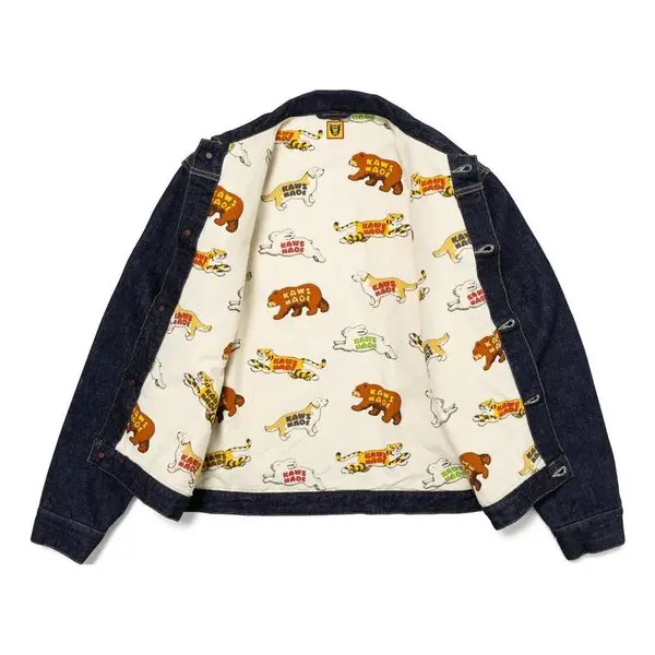 HUMAN MADE X Kaws Made Denim Work Jacket