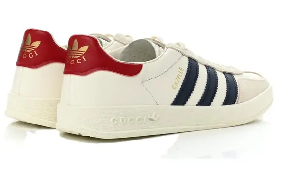 Gucci X Adidas Gazelle Sneakers - White/navy