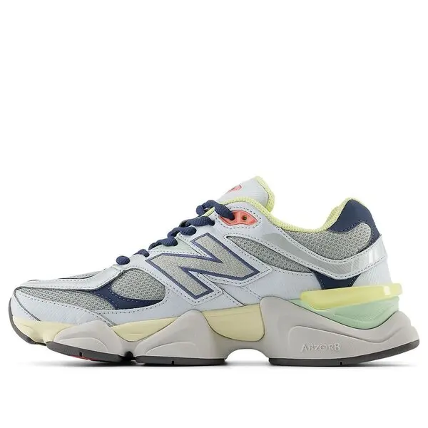 NEW BALANCE 9060 Sneakers - Grey/yellow/navy