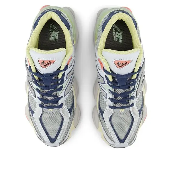 NEW BALANCE 9060 Sneakers - Grey/yellow/navy
