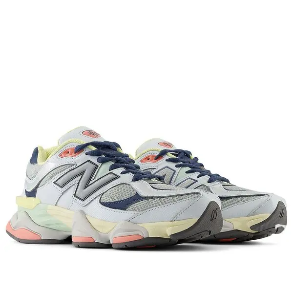 NEW BALANCE 9060 Sneakers - Grey/yellow/navy