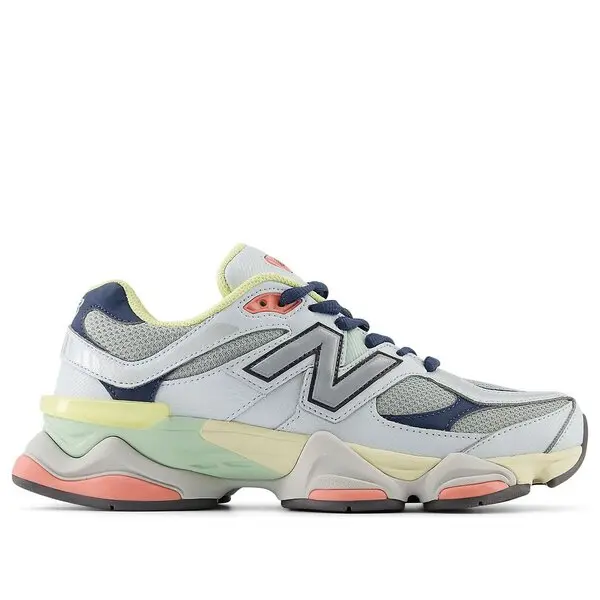 NEW BALANCE 9060 Sneakers - Grey/yellow/navy
