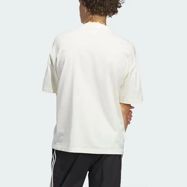 Adidas Basketball Classic T-shirt Asia Sizing - Ivory