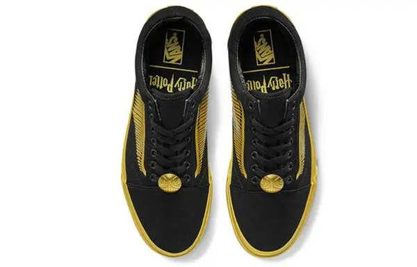 VANS Harry Potter Old Skool "golden Snitch" Sneakers - Black