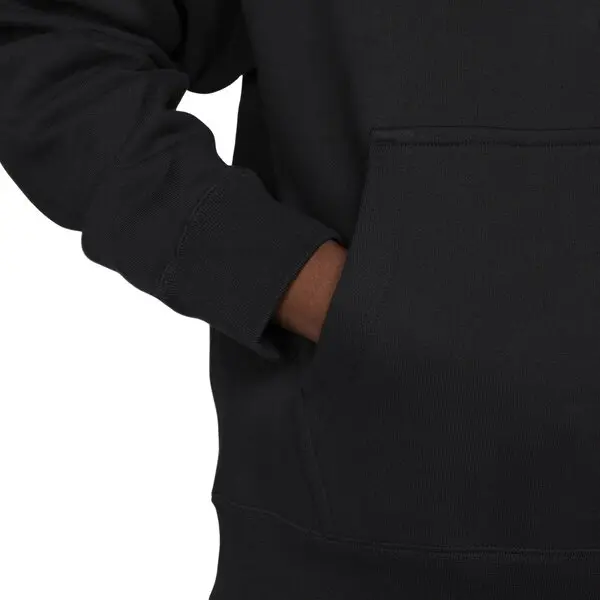 Nike Solo Swoosh Fleece Pullover Hoodie - Black