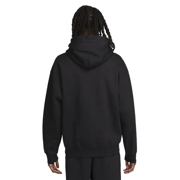 Nike Solo Swoosh Fleece Pullover Hoodie - Black