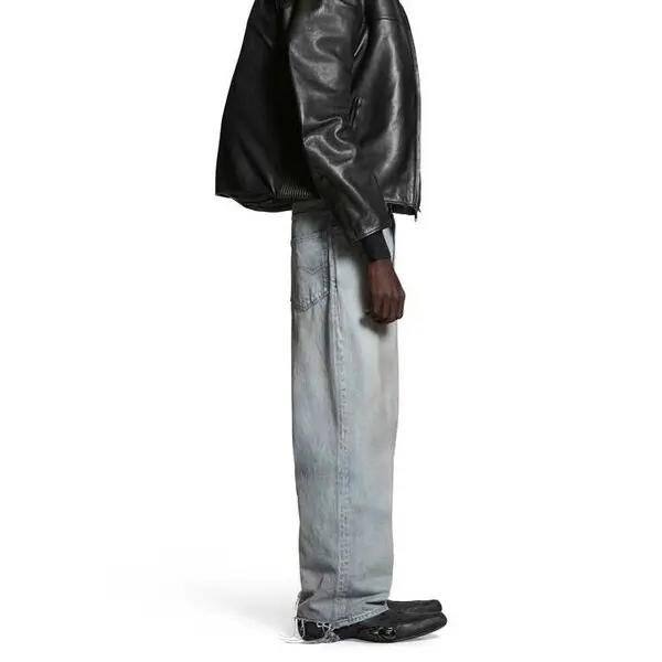 Balenciaga Baggy Fit Denim Trousers