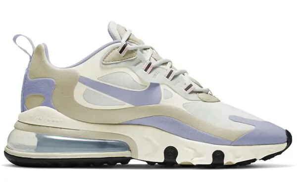 Nike Max 270 React Sneakers - Summit White/ghost/fossil
