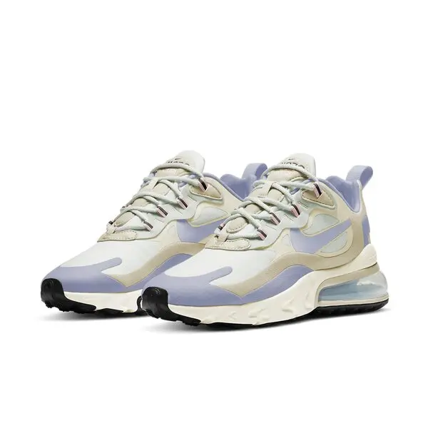 Nike Max 270 React Sneakers - Summit White/ghost/fossil