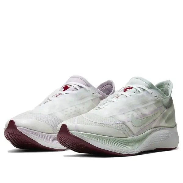 Nike Zoom Fly 3 Athletic Sneakers - White/red