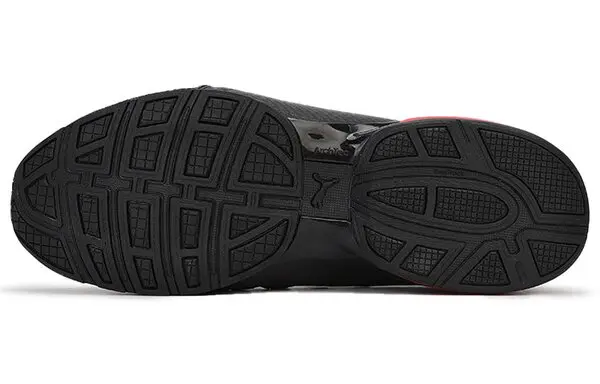 PUMA Axelion Ls Athletic Shoes - Black/red