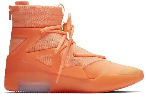 Nike Fear Of God 1 High Top Sneakers - Orange