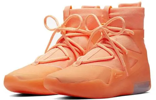 Nike Fear Of God 1 High Top Sneakers - Orange