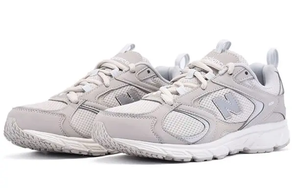 NEW BALANCE 408 "munsell White" Low Top Sneakers - Gray
