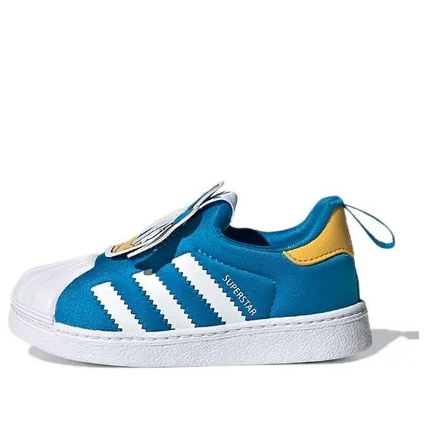 Adidas Disney X Superstar 360 Donald Duck Toddler Shoes