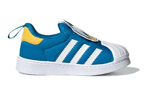 Adidas Disney X Superstar 360 Donald Duck Toddler Shoes