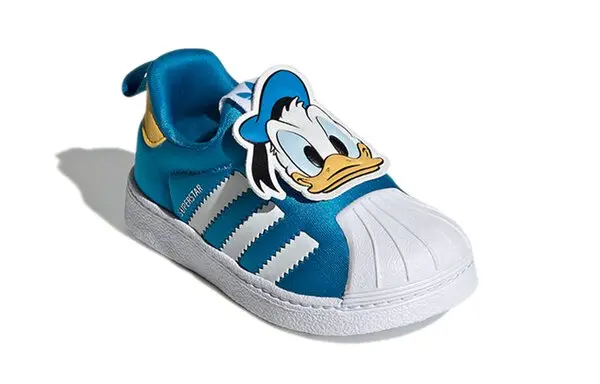 Adidas Disney X Superstar 360 Donald Duck Toddler Shoes