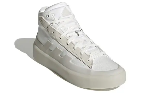 Adidas Znsored High Top Sneakers - White/gray
