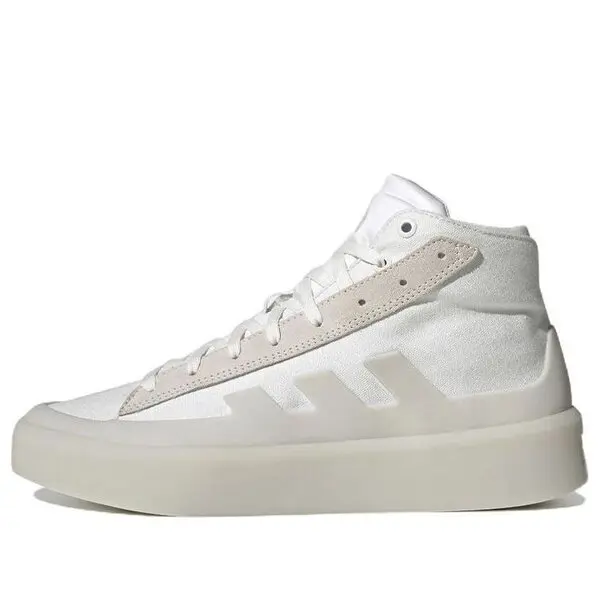 Adidas Znsored High Top Sneakers - White/gray