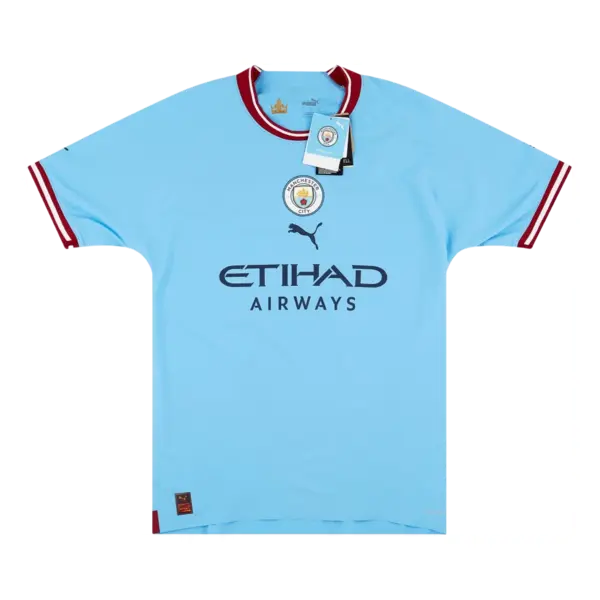 PUMA Manchester City 22/23 Player Issue Home Jersey - Blue