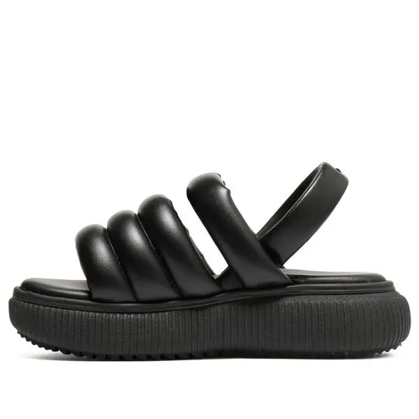 Onitsuka Tiger Padded Strappy Sandals - Black