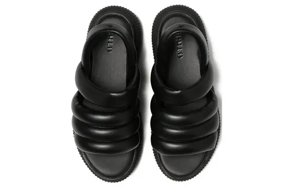 Onitsuka Tiger Padded Strappy Sandals - Black