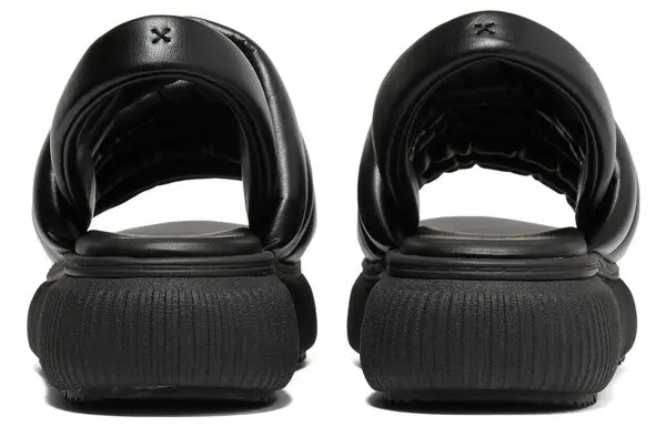 Onitsuka Tiger Padded Strappy Sandals - Black