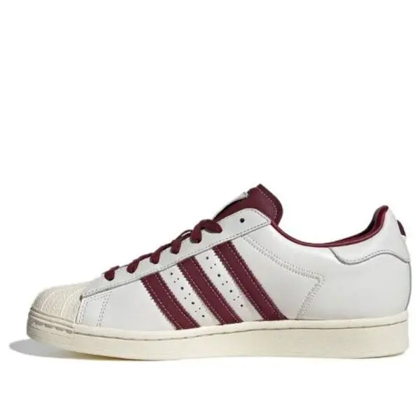 Adidas Superstar Sneakers - White/red