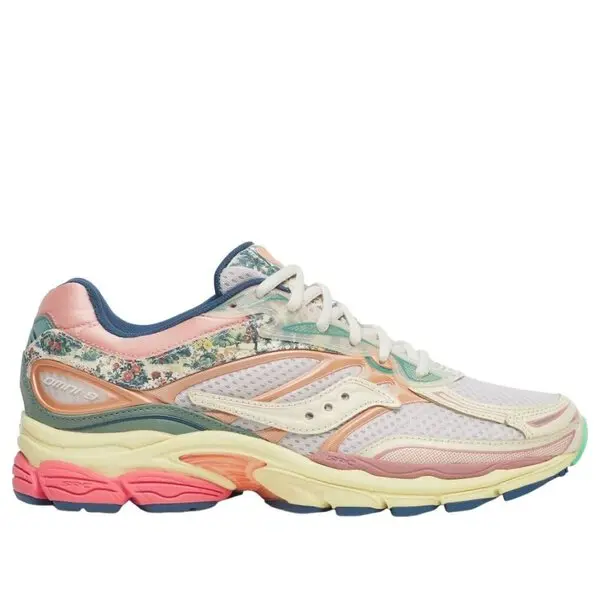 Saucony Progrid Omni "kissaten" Sneakers - Cream/multi-color