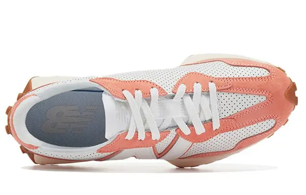 NEW BALANCE 327 Sneakers - White/pink