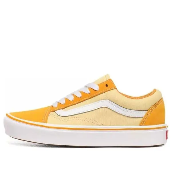 VANS Suede And Textile Comfycush Old Skool Sneakers - Yellow