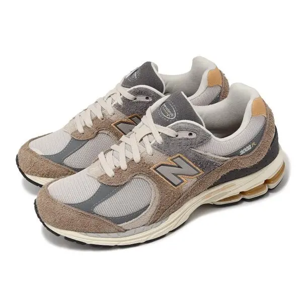 NEW BALANCE 2002r Sneakers - Khaki/grey/beige