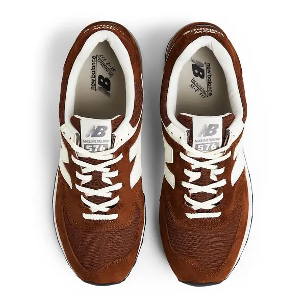 NEW BALANCE 576 Made In Uk "monks Robe" Sneakers - Red