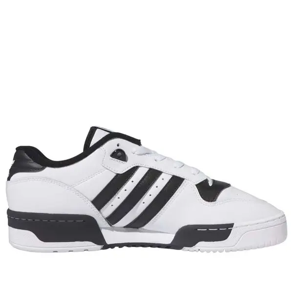 Adidas Rivalry Low Lux Sneakers - Cloud White/core Black/cloud White